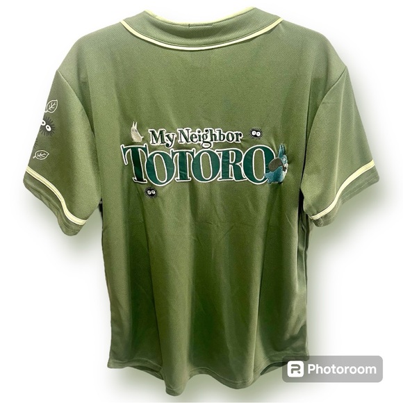 Ghibli | Tops | Studio Ghibli My Neighbor Totoro Baseball Jersey | Poshmark